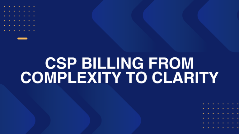 CSP Billing From Complexity to Clarity | TotalOne