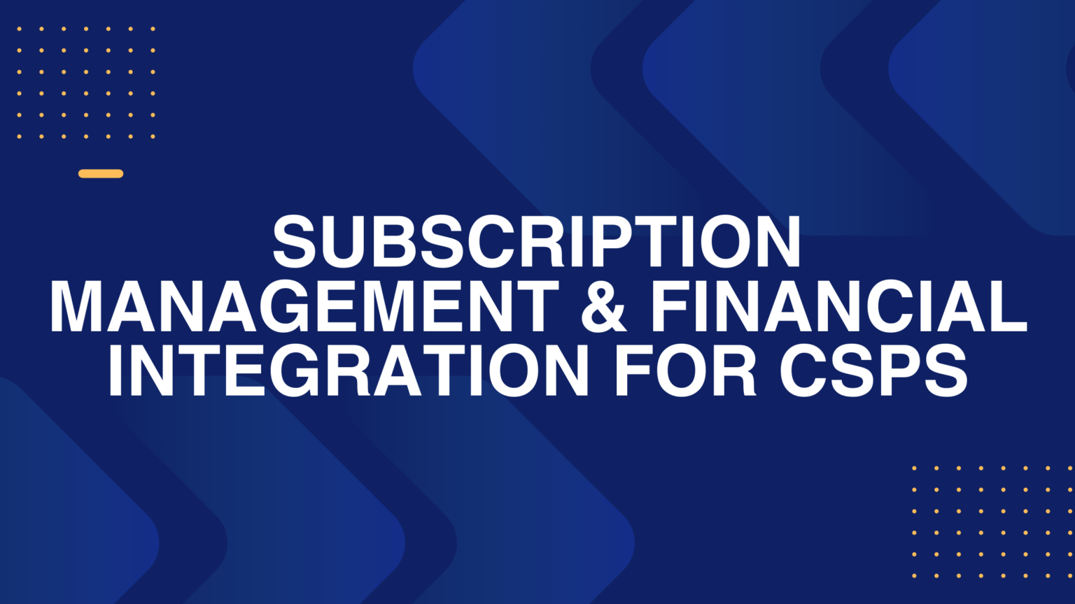 Microsoft CSP Subscription Management Integration